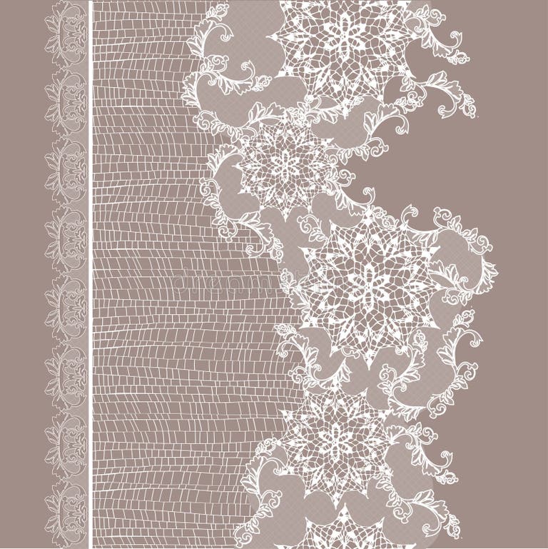 Seamless Repeating Crochet Pattern Stock Illustrations – 1,256 Seamless ...