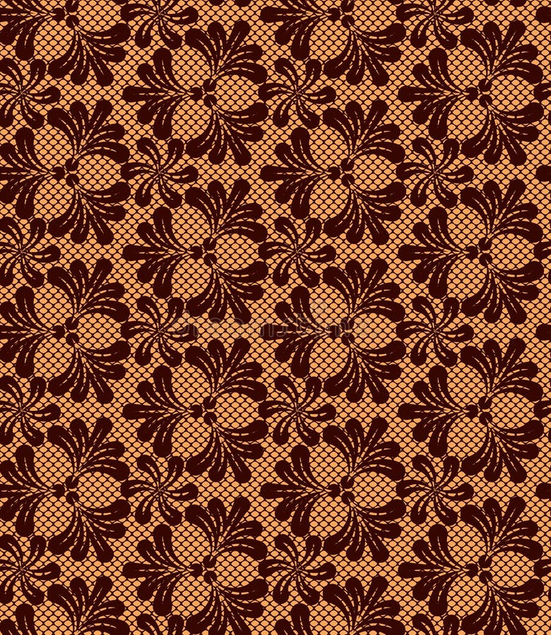 Seamless lace pattern stock vector. Illustration of beige - 69130973