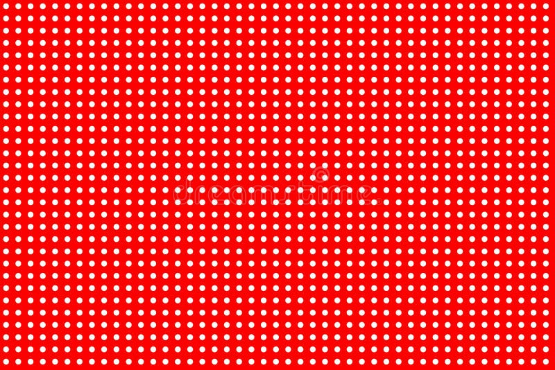 Seamless Large Texture of Polka White Dot Pattern Stock Illustration ...