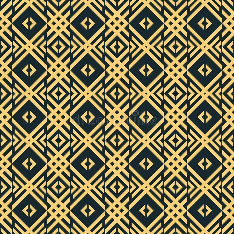 Seamless Lattice Pattern of V Shaped Elements and Squares Stock Vector ...