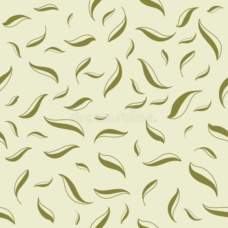 Seamless Leaf Pattern. Layout for Textures, Wallpapers, Covers, Clothes ...
