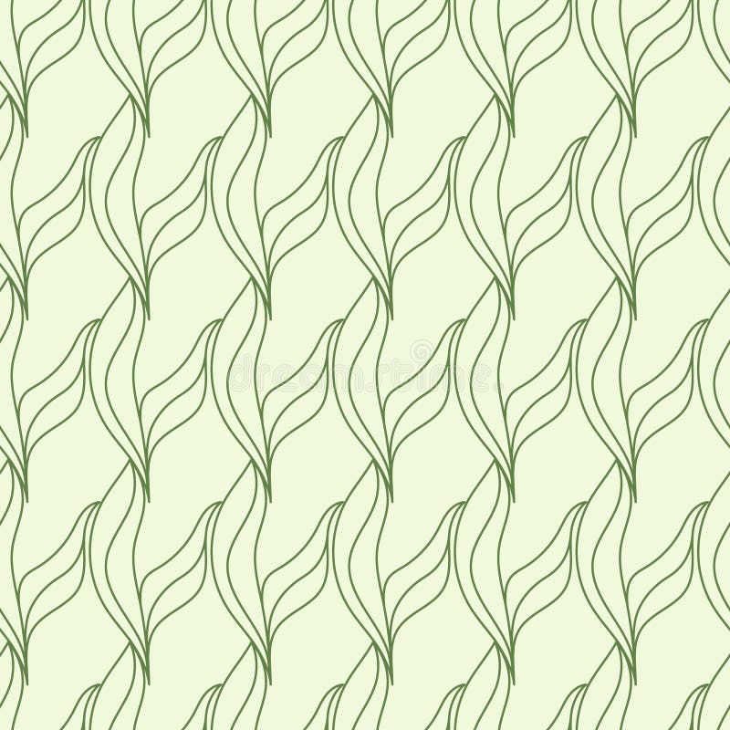 Seamless Leaf Pattern. Layout for Textures, Wallpapers, Covers, Clothes ...