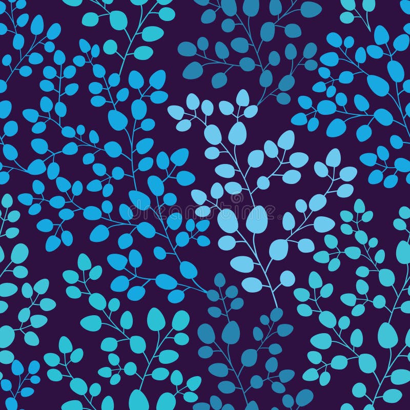 Seamless leaf pattern stock vector. Illustration of decor - 50509038