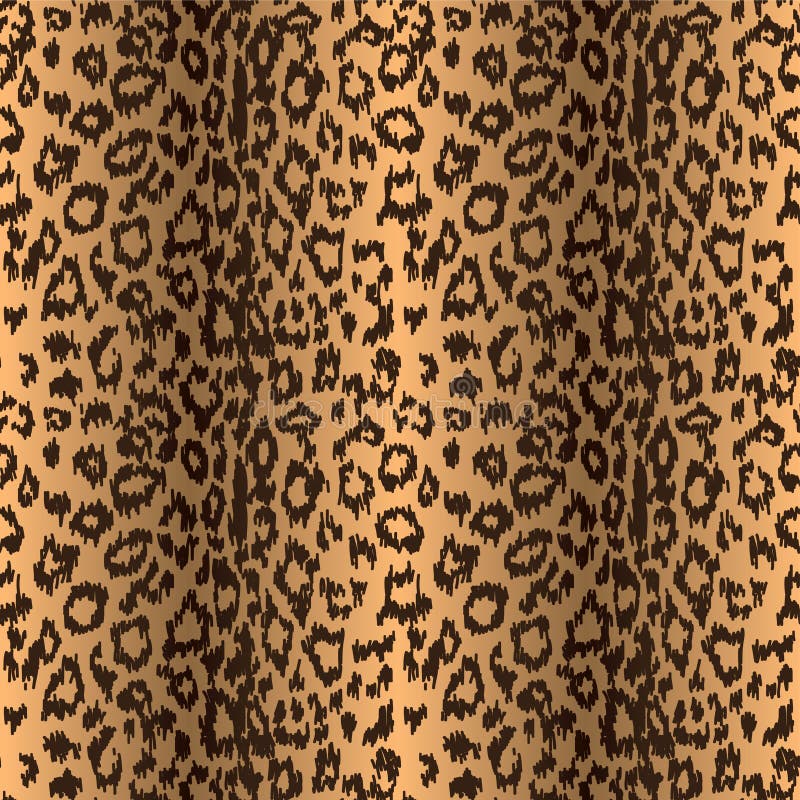 Seamless Leopard Background Stock Vector - Illustration of abstract ...