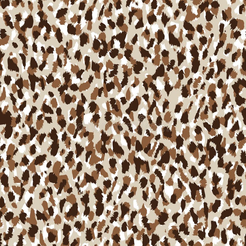 Seamless Leopard Skin Cemoflage Pattern Stock Illustrations – 1 ...