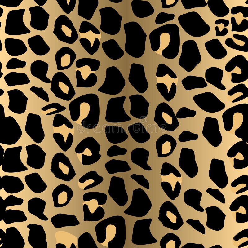Red Leopard Skin Seamless Pattern. Animal Print. Vector Background Eps ...
