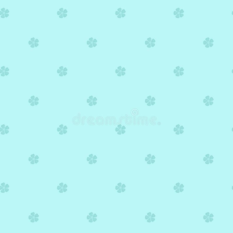 Blue Background with Rare Flowers Stock Vector - Illustration of azure ...