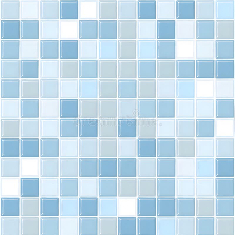 Seamless Light Blue and White Square Tile Mosaic Pattern Stock ... Seamless Light Blue and White Square Tile Mosaic Pattern Stock ...