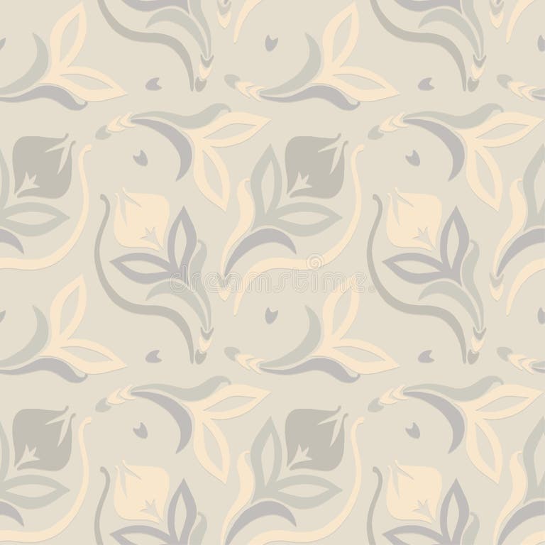 Seamless Light Retro Pattern Stock Illustration - Illustration of ...