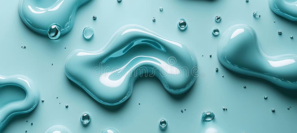 Seamless Light Robin S Egg Blue, 3D Style, Delicate, Gentle, Light ...