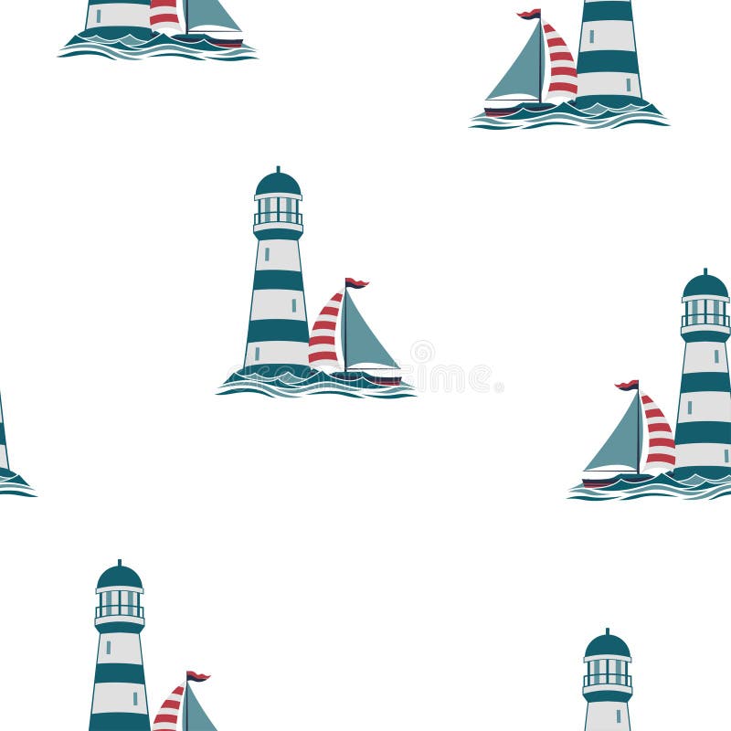 Simple lighthouse print stock vector. Illustration of texture - 143190731