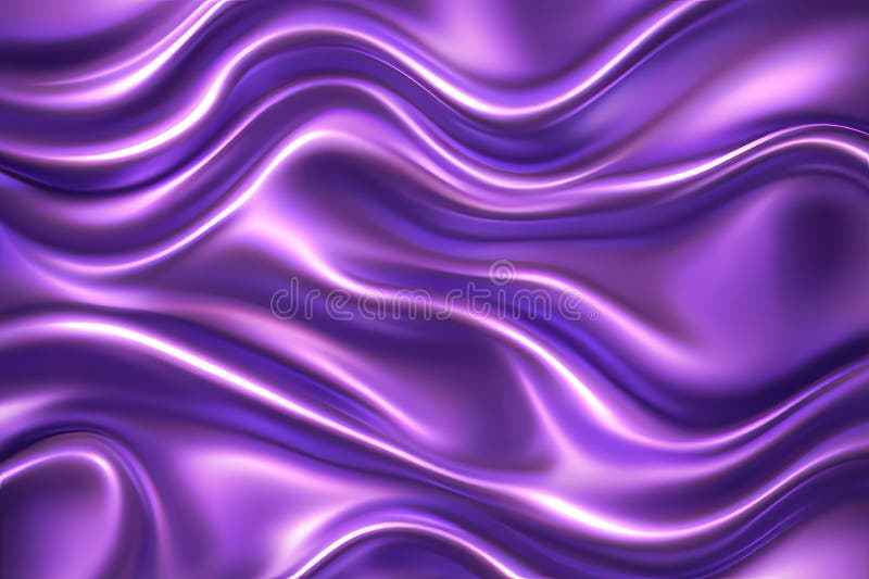 Seamless Lilac Satin Fabric Texture, Smooth, Glossy Sheen Reflecting ...
