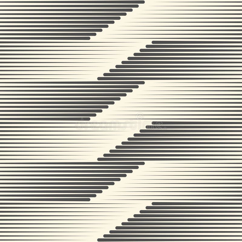 Seamless Line Background. Minimal Wrapping Paper Pattern Stock Vector ...
