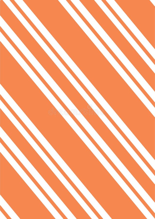 Seamless Line Strip Pattern in Light Orange Color Stock Illustration ...