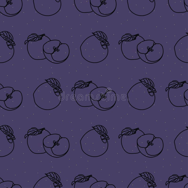 Seamless Linear Pattern with Leaves in Black and Green Texture ...