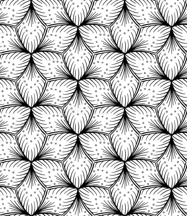 Seamless lined pattern stock vector. Illustration of design - 120840257