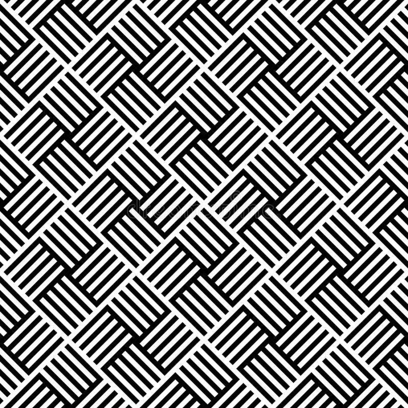 Seamless Lines Pattern stock vector. Illustration of monochrome - 85766290