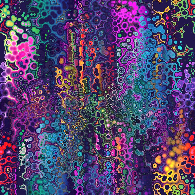 Seamless Lively Vivid Warp Distortion Jpg Pattern Stock Image - Image ...