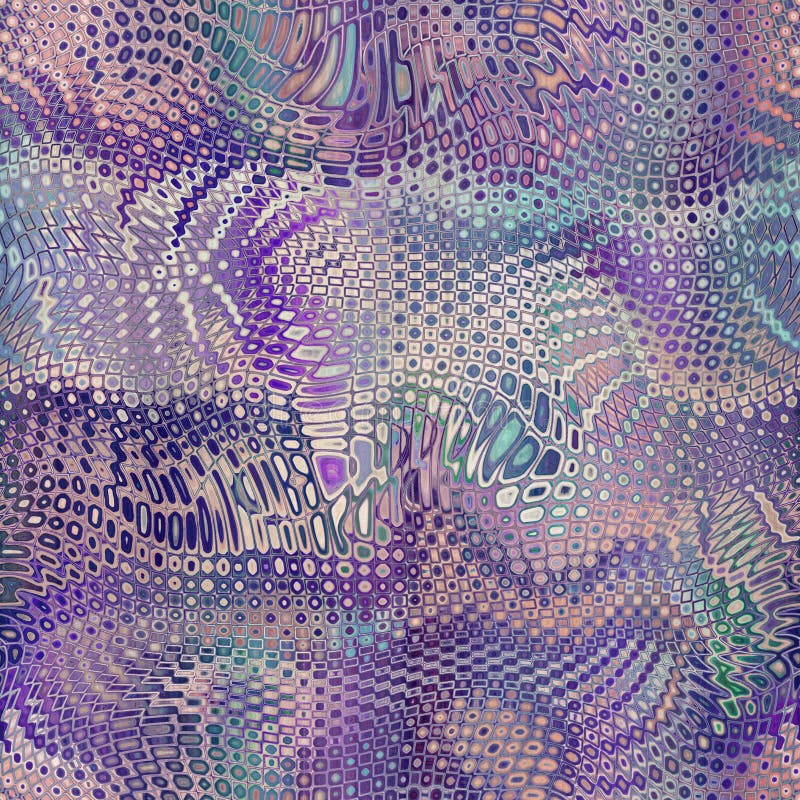 Seamless Lively Vivid Warp Distortion Jpg Pattern Stock Image - Image ...