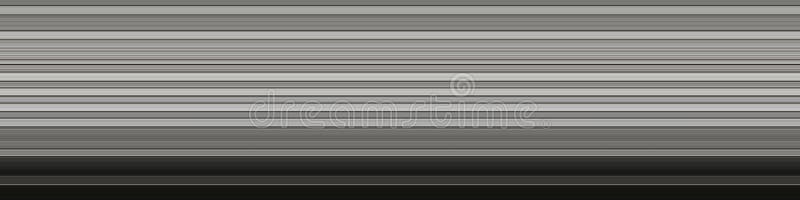 Seamless Long Banner, Horizontal Lines Abstract Background. Geometric ...