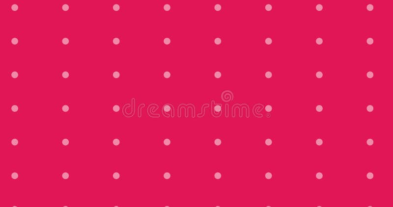 Seamless Loop Abstract Dots Animation. 4k Resolution. Pink and White ...