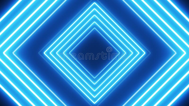 Seamless Loop Abstract Rectangle Technology Neon Light Award VJ Loop ...