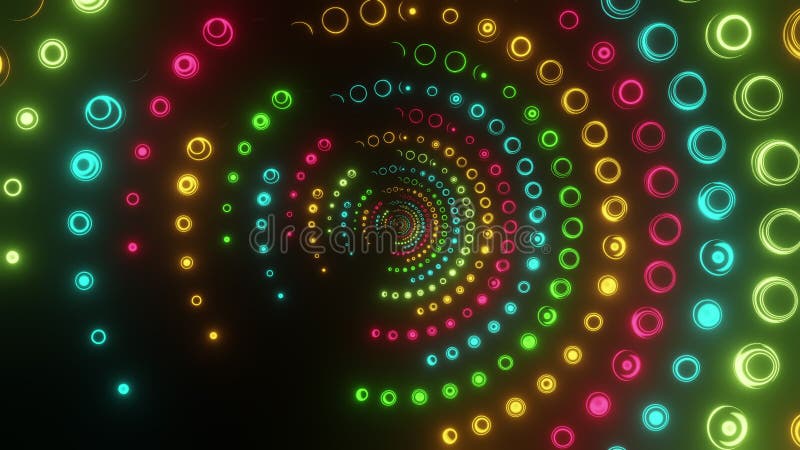 Seamless Loop Animation with Disco Lights Stock Video - Video of loop ...