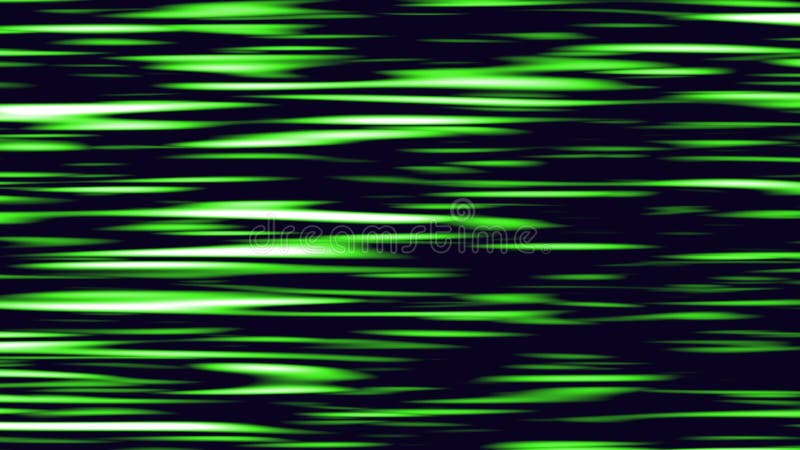 Seamless Loop of Animation of Glowing Horizontal Lines Streaming Across ...