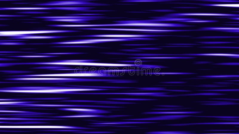 Seamless Loop of Animation of Glowing Horizontal Lines Streaming Across ...