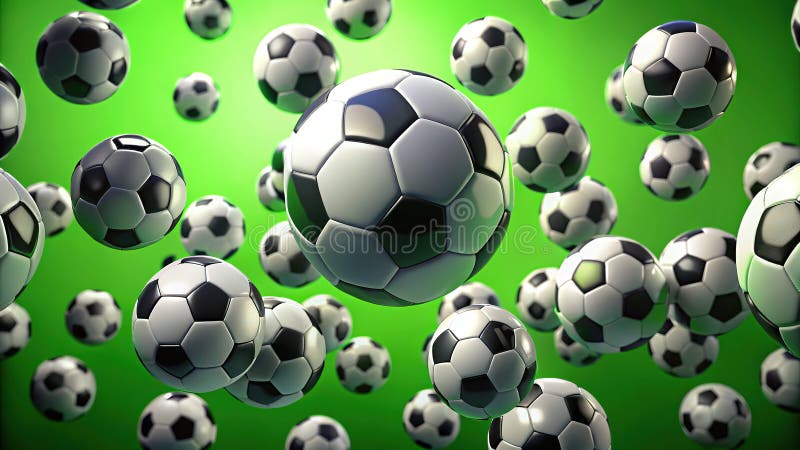 Seamless Loop Animation of a Realistic 3D Rotating and Bouncing Soccer ...