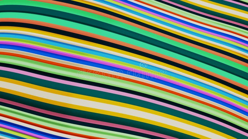 Beautiful Wavy Lines Abstract Backdrop, Colorful Background Stock ...