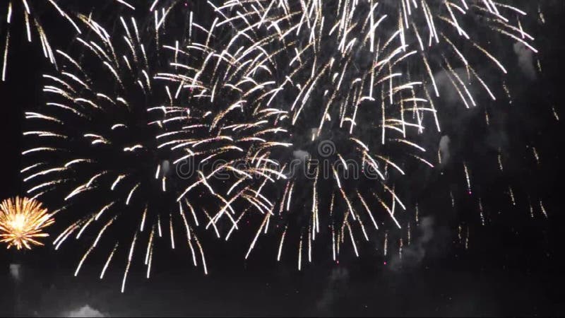 Seamless Loop of Fireworks HD Video Stock Footage - Video of explode ...