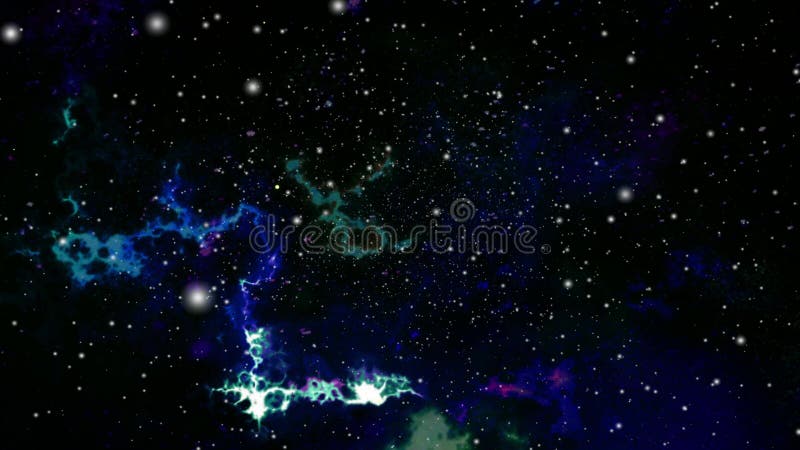 Seamless Loop Galaxy Exploration through Outer Space Stock Footage ...