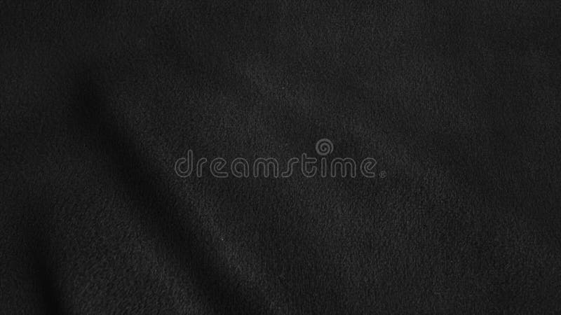 Seamless Loop with Highly Detailed Black Fabric Texture Stock ...