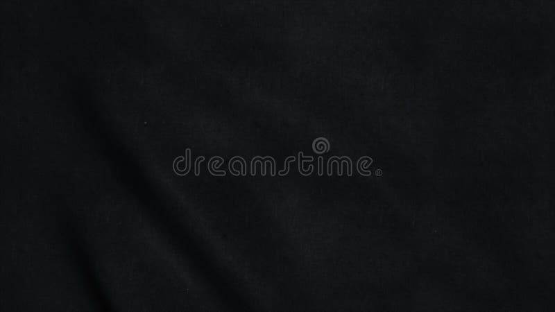 Seamless Loop with Highly Detailed Black Fabric Texture Stock ...