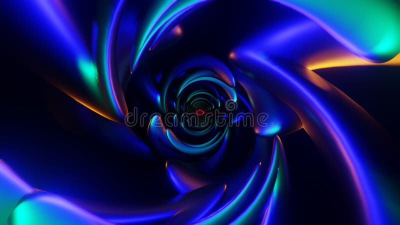 Seamless Loop of Hypnotic, Psychedelic Strobe Effects Stock Footage ...