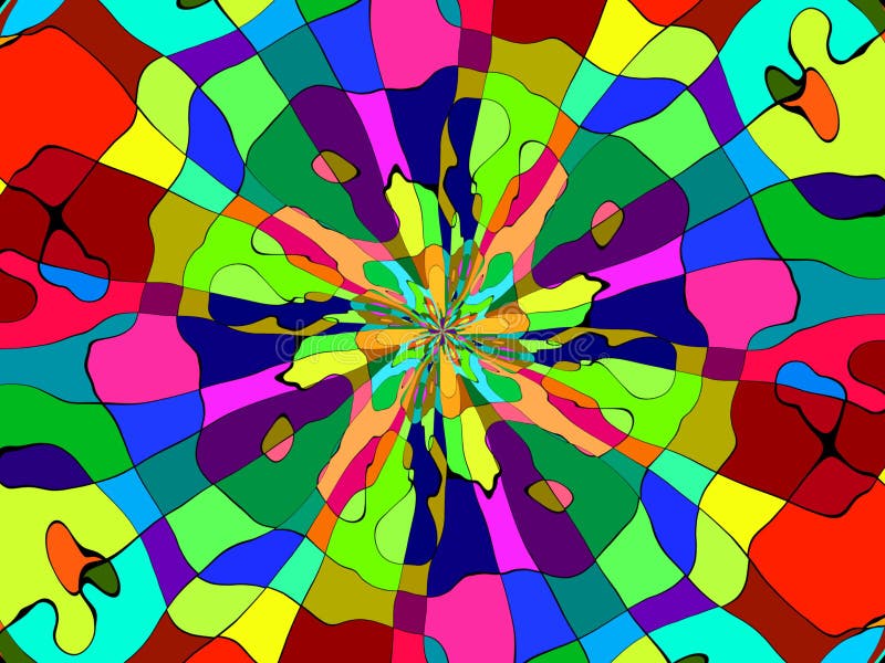 Kaleidoscope Sequence Patterns 4k Abstract Multicolored Motion Graphics ...