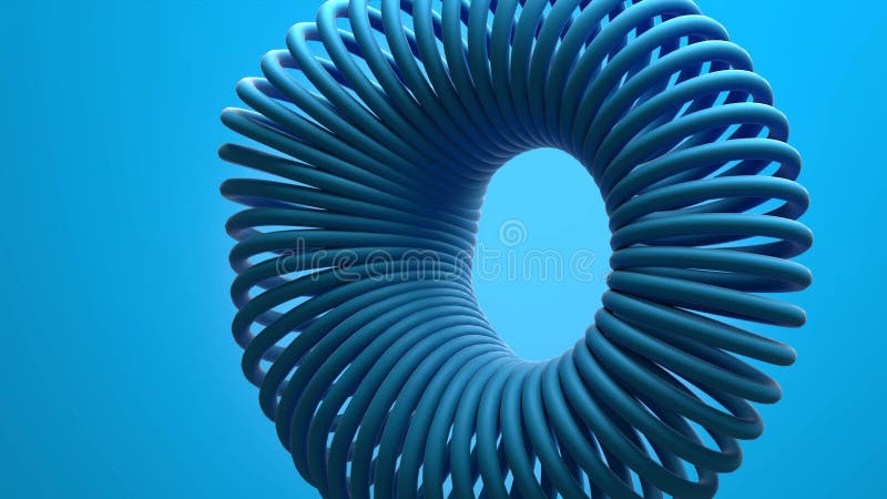 Looping Kinetic Design Animation Showcasing Futuristic Minimalist ...