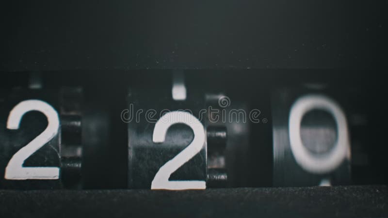 Mechanical Counter Wheels: Counting Mechanism Stock Video - Video of ...