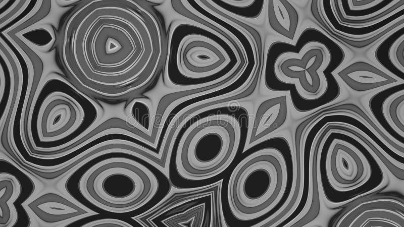 Seamless Loop Moving Random Wave Texture. Psychedelic Wavy Animated ...