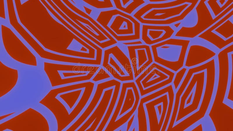 Seamless Loop Moving Random Wave Texture. Psychedelic Wavy Animated ...