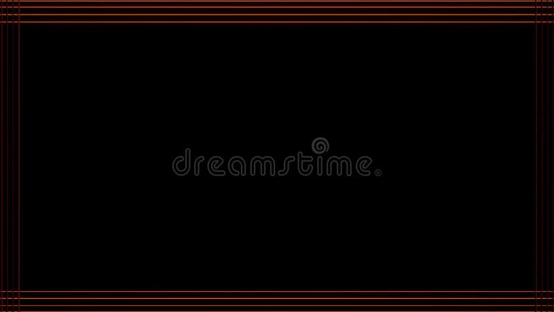 Seamless Loop Retro Animation Rectangle Glowing Neon Lights Frame 4K ...