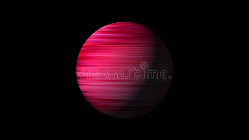Pink Globe Planet Earth Rotating Loop with Alpha Channel Stock Footage ...