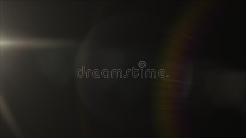 Seamless Looping Lens Flare Element. Stock Footage - Video of sparkle ...