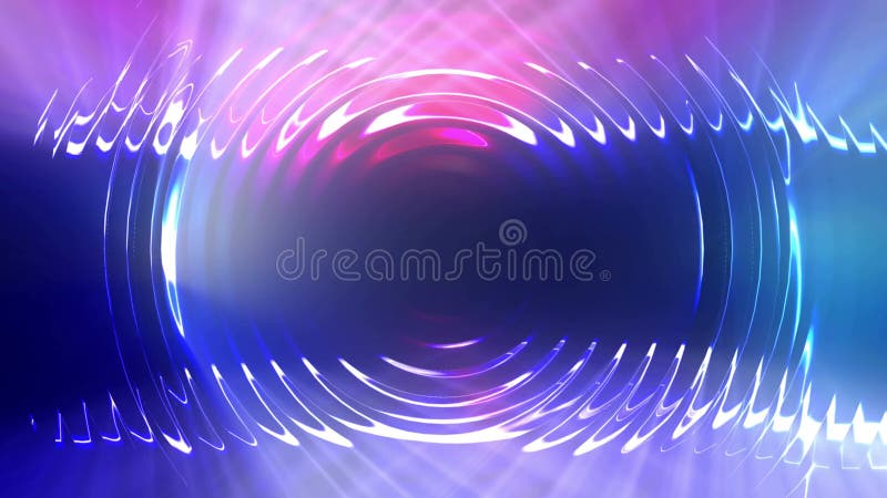 This Seamless Looping Motion Background Shows a Glowing and Colorful ...