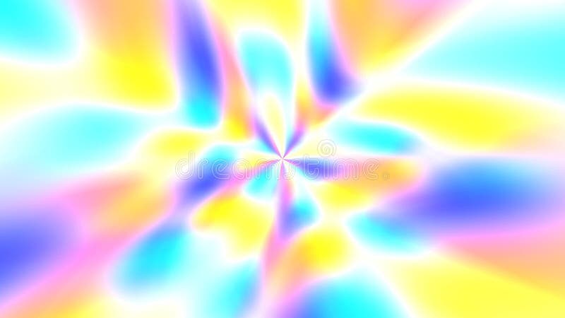 Colorful Psychedelic Pattern with Flowing Wave Graphic Effect - 4K ...