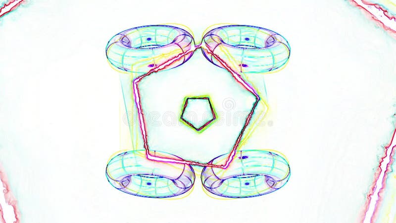 Geometric Abstract Background Loop Stock Video - Video of animation ...