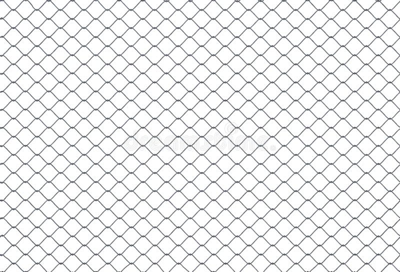 Chain Link Fence White Background Stock Illustrations – 1,894 Chain ...