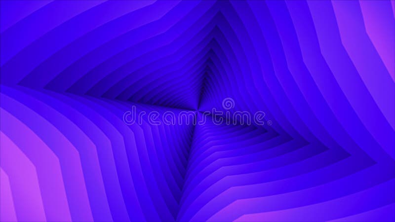 Abstract Purple Geometric Pattern Video Loop with 3D Effect Stock Video ...