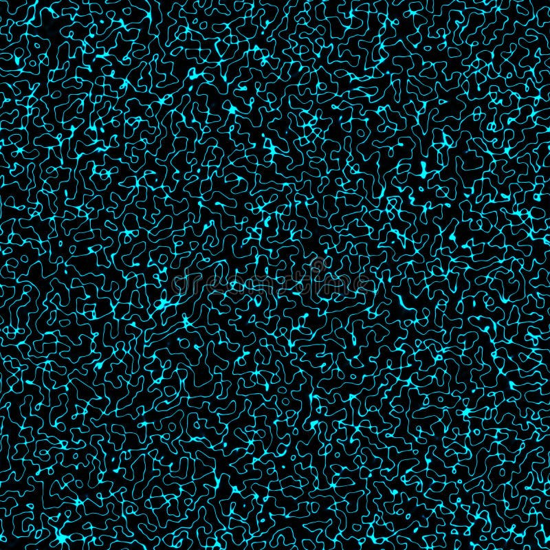 Seamless Luminous Texture on Dark Background Stock Illustration ...
